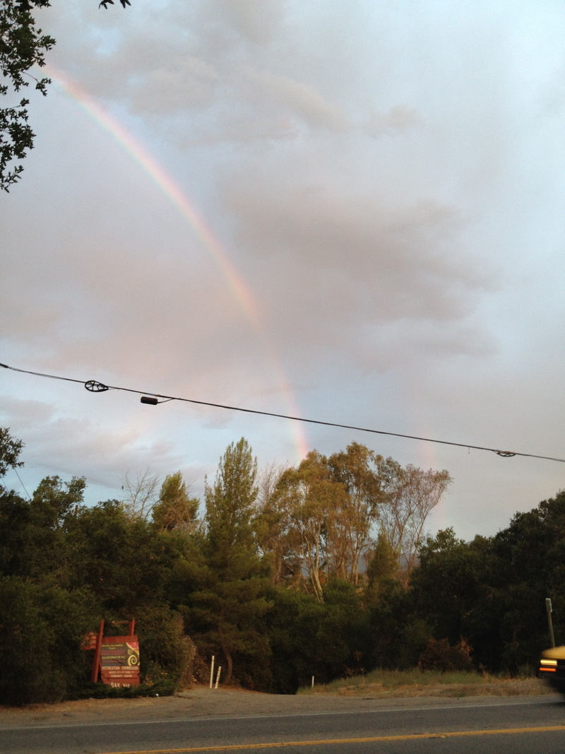 Oak View, CA : Rainbow over Oak View photo, picture, image (California ...