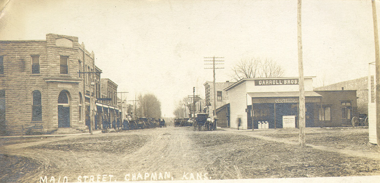 Chapman, KS : A historical photo of our downtown photo, picture, image ...