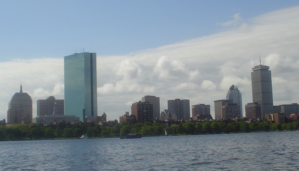 Boston, MA : view of boston from the charles photo, picture, image ...