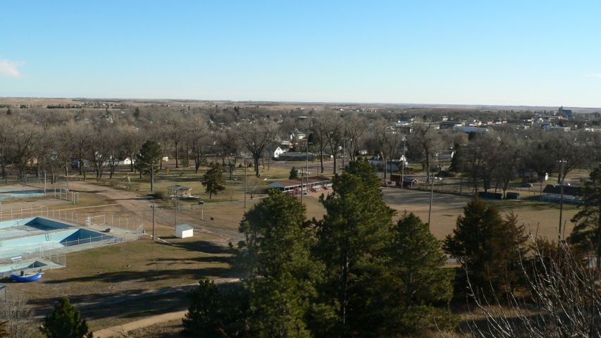 Gregory, SD : Viewing southeast from atop the Gregory Buttes over the ...