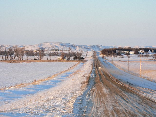 Gregory, SD : Getting a closer look at the Buffalo Buttes north of ...