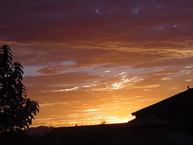 Phoenix, AZ : Beautiful Sunset from my backyard #3 photo, picture ...