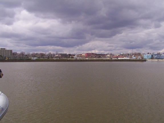 Bay City, MI : Looking Across the Saginaw River to the West Side photo ...