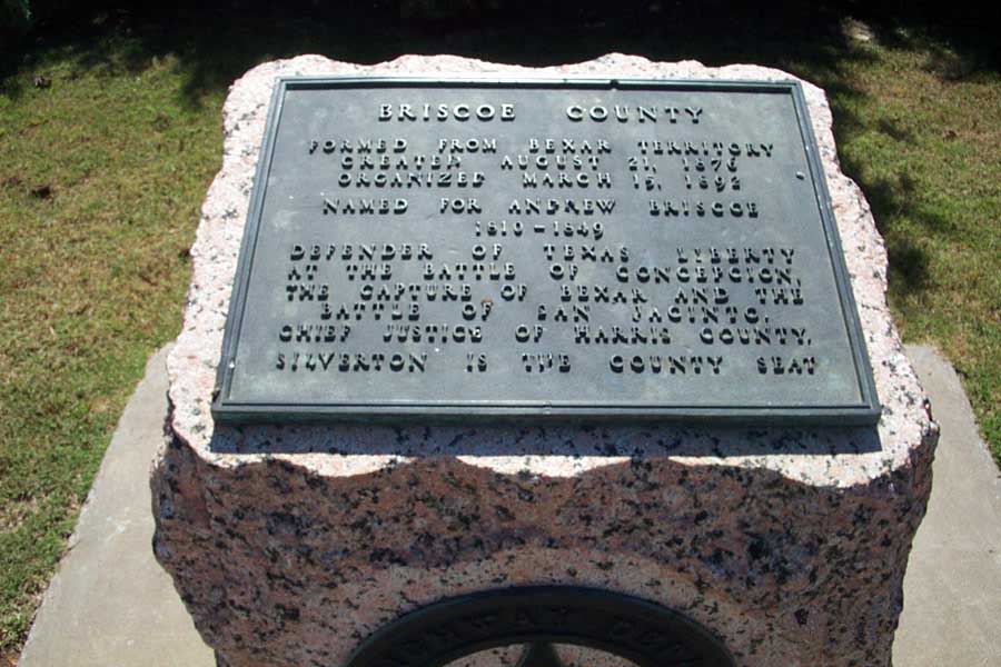 Silverton, TX : Briscoe County Historical Plaque photo, picture, image ...