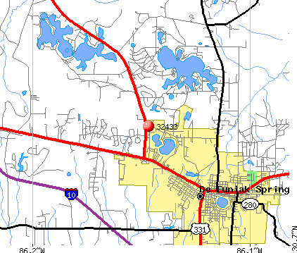 32433 Zip Code (De Funiak Springs, Florida) Profile - homes, apartments ...