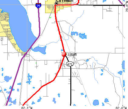 Zip Code For Wildwood Fl