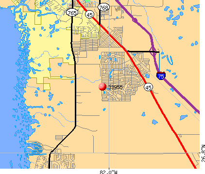 33955 Zip Code (Burnt Store Marina, Florida) Profile - homes ...