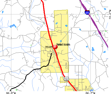 35085 Zip Code (Jemison, Alabama) Profile - homes, apartments, schools ...