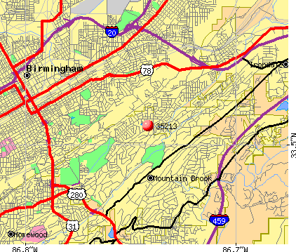 35213 Zip Code (Mountain Brook, Alabama) Profile - homes, apartments ...