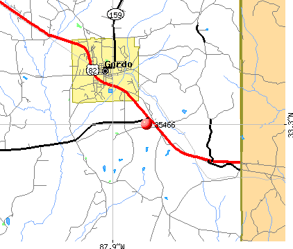 35466 Zip Code (Gordo, Alabama) Profile - homes, apartments, schools ...