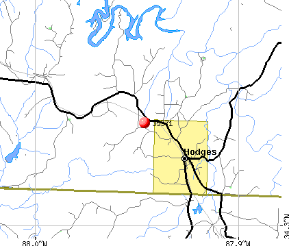 35571 Zip Code (Hodges, Alabama) Profile - homes, apartments, schools ...