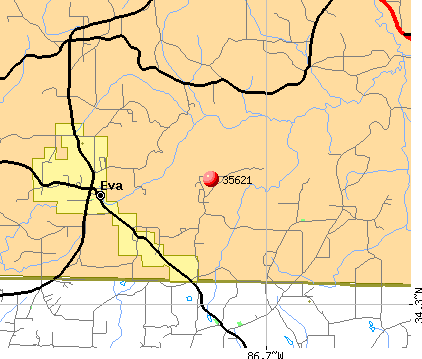 35621 Zip Code (Eva, Alabama) Profile - homes, apartments, schools ...