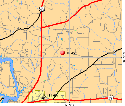 35645 Zip Code (Killen, Alabama) Profile - homes, apartments, schools ...