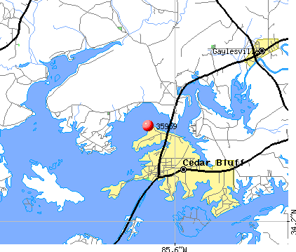 35959 Zip Code (Cedar Bluff, Alabama) Profile - homes, apartments ...
