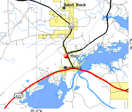 35983 Zip Code (Leesburg, Alabama) Profile - homes, apartments, schools ...