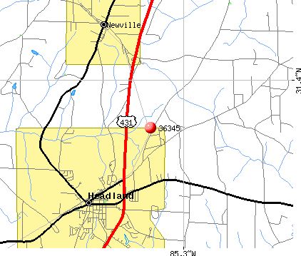 36345 Zip Code (Headland, Alabama) Profile - homes, apartments, schools ...
