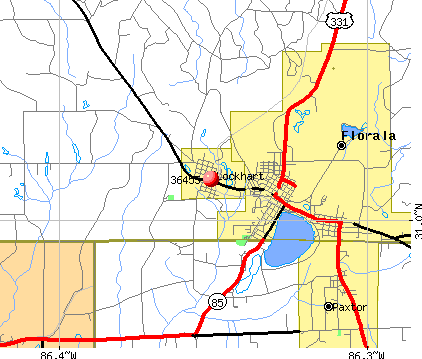 36455 Zip Code (Lockhart, Alabama) Profile - homes, apartments, schools ...