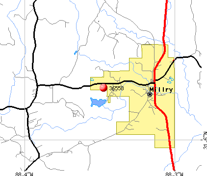 36558 Zip Code (Millry, Alabama) Profile - homes, apartments, schools ...
