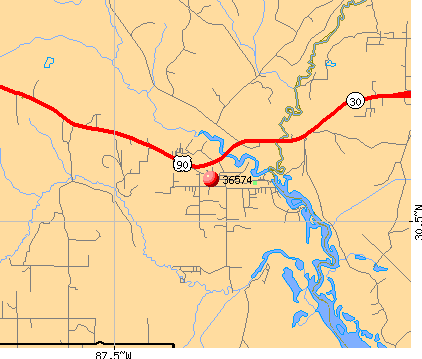 36574 Zip Code (Alabama) Profile - homes, apartments, schools ...