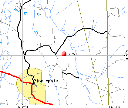 36768 Zip Code (Pine Apple, Alabama) Profile - homes, apartments ...