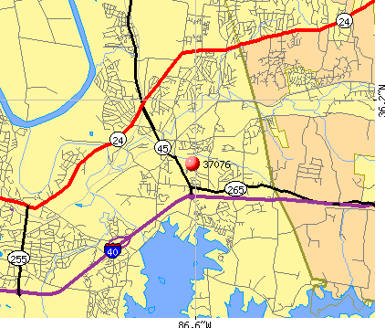 37076 Zip Code (Nashville-Davidson, Tennessee) Profile - homes ...