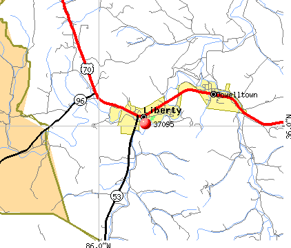 37095 Zip Code (Liberty, Tennessee) Profile - homes, apartments ...