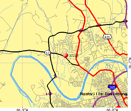37218 Zip Code (Nashville-Davidson, Tennessee) Profile - homes ...