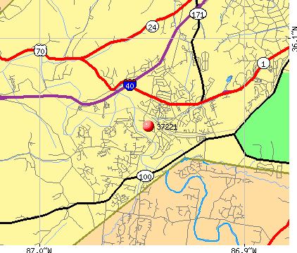 37221 Zip Code (Nashville-Davidson, Tennessee) Profile - homes ...