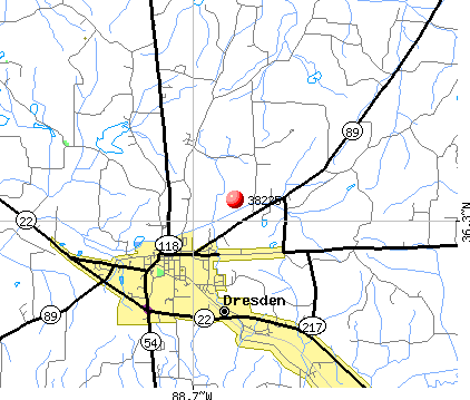 38225 Zip Code (Dresden, Tennessee) Profile - homes, apartments ...