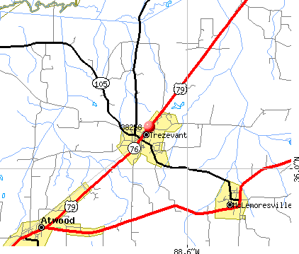 38258 Zip Code (Trezevant, Tennessee) Profile - homes, apartments ...