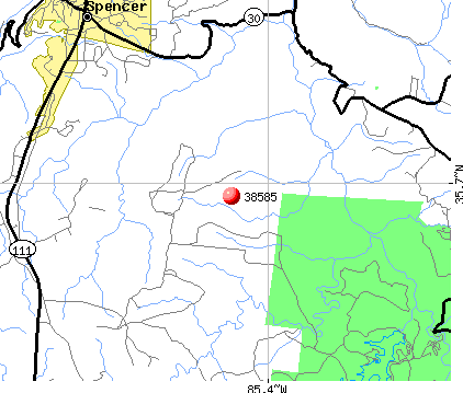 38585 Zip Code (Spencer, Tennessee) Profile - homes, apartments ...