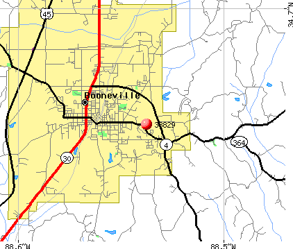 38829 Zip Code (Booneville, Mississippi) Profile - homes, apartments ...