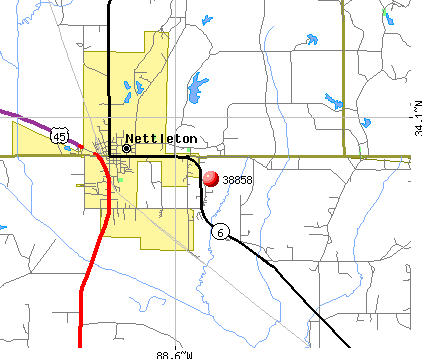 38858 Zip Code (Nettleton, Mississippi) Profile - homes, apartments ...