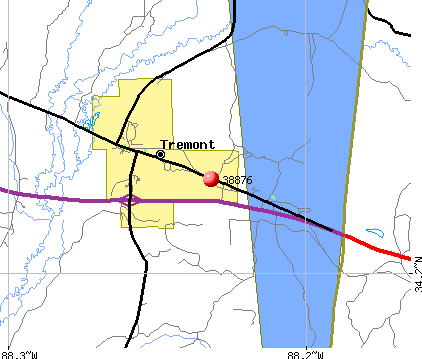 38876 Zip Code (Tremont, Mississippi) Profile - homes, apartments ...