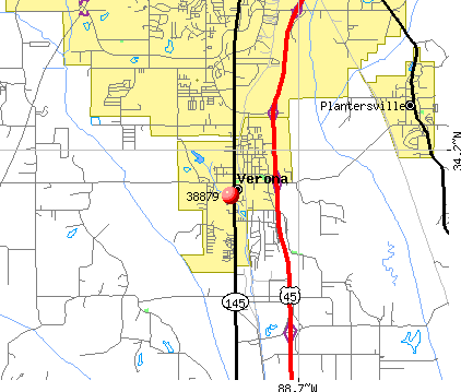 38879 Zip Code (Verona, Mississippi) Profile - homes, apartments ...