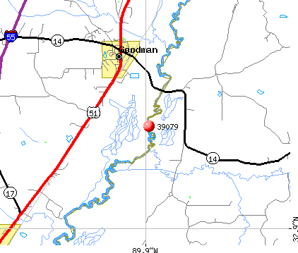 39079 Zip Code (Goodman, Mississippi) Profile - homes, apartments ...