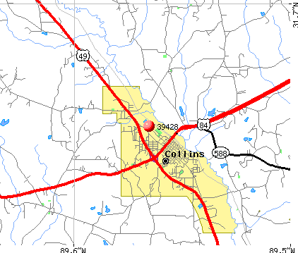 39428 Zip Code (Collins, Mississippi) Profile - homes, apartments ...