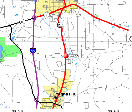 39635 Zip Code (Magnolia, Mississippi) Profile - homes, apartments ...