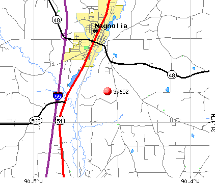 39652 Zip Code (Magnolia, Mississippi) Profile - homes, apartments ...
