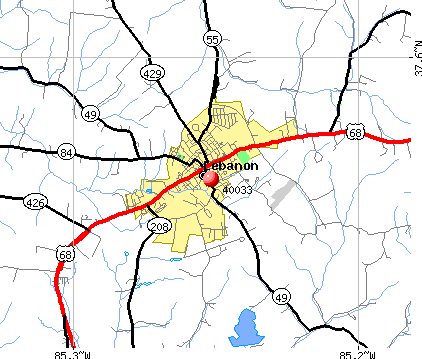 40033 Zip Code (Lebanon, Kentucky) Profile - homes, apartments, schools ...