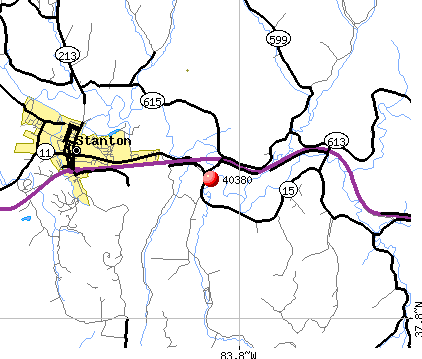 40380 Zip Code (Stanton, Kentucky) Profile - homes, apartments, schools ...