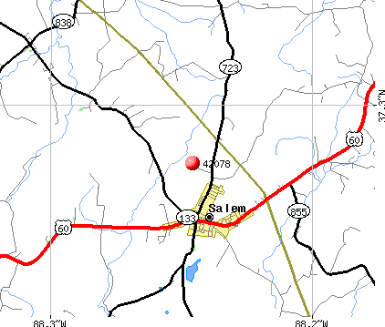 42078 Zip Code (Salem, Kentucky) Profile - homes, apartments, schools ...