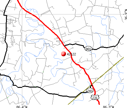 Bowling Green Zip Code Map - Map