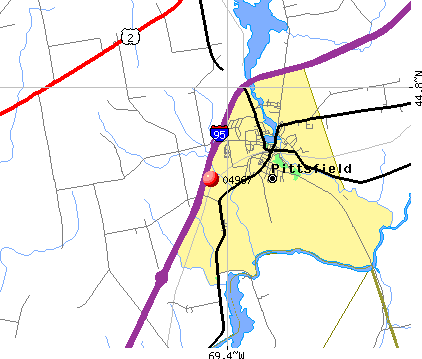Zip Code For Pittsfield Maine