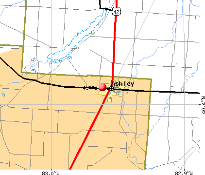 43003 Zip Code (Ashley, Ohio) Profile - homes, apartments, schools ...