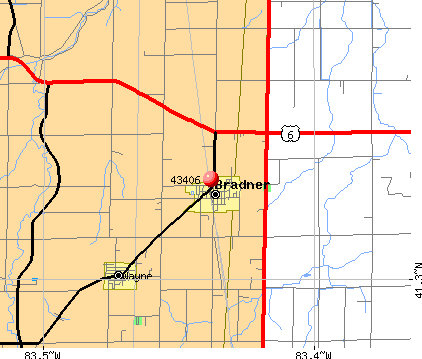 43406 Zip Code (Bradner, Ohio) Profile - homes, apartments, schools ...