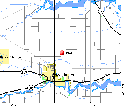 43449 Zip Code (Oak Harbor, Ohio) Profile - homes, apartments, schools ...