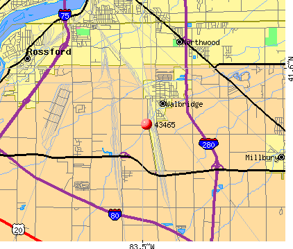 43465 Zip Code (Walbridge, Ohio) Profile - homes, apartments, schools ...