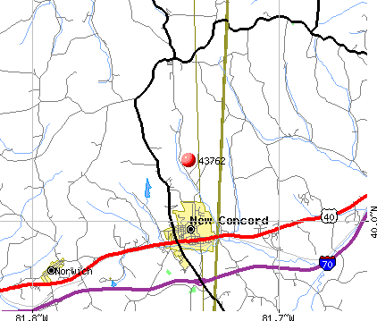 43762 Zip Code (New Concord, Ohio) Profile - homes, apartments, schools ...