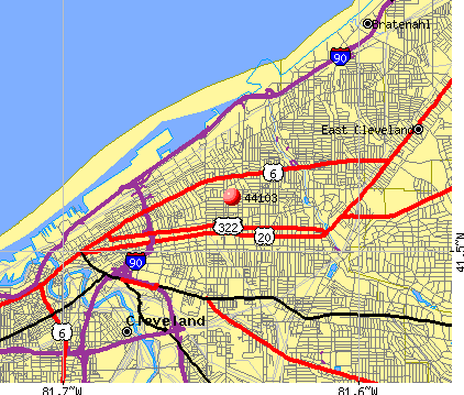 44103 Zip Code (Cleveland, Ohio) Profile - homes, apartments, schools ...